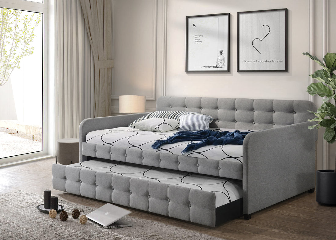 Chase Gray Daybed with Trundle - Pay on Delivery $310.00 – stylesinfurniture